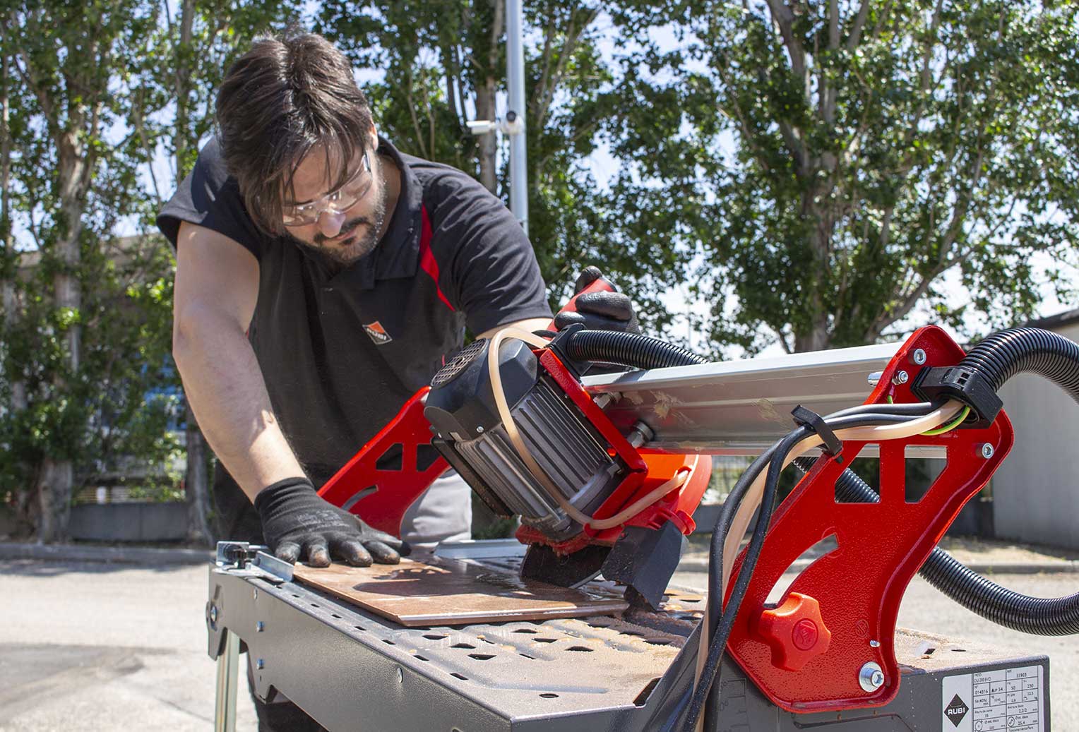 Probleemloos tegels verstek zagen- Blog RUBI