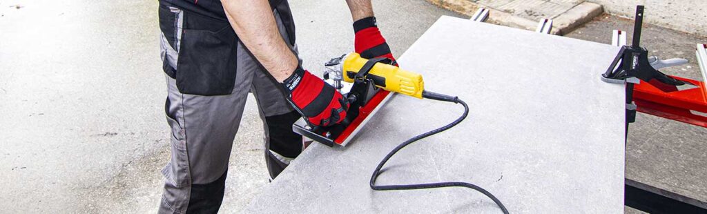 Eenvoudig tegels in verstek slijpen of frezen - Blog RUBI